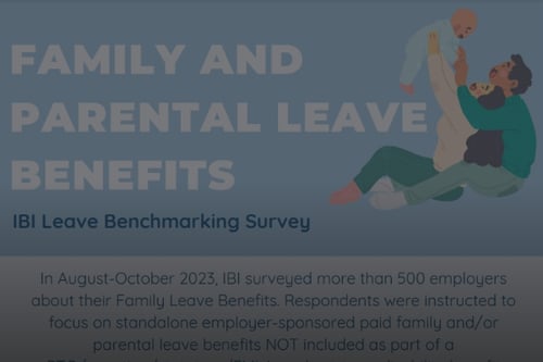 Leave Benchmarking Reports | Integrated Benefits Institute